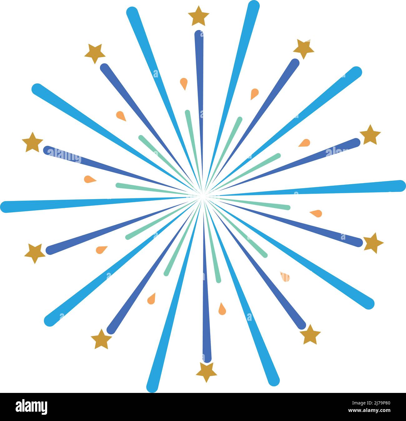 fireworks icon flat Stock Vector Image & Art - Alamy