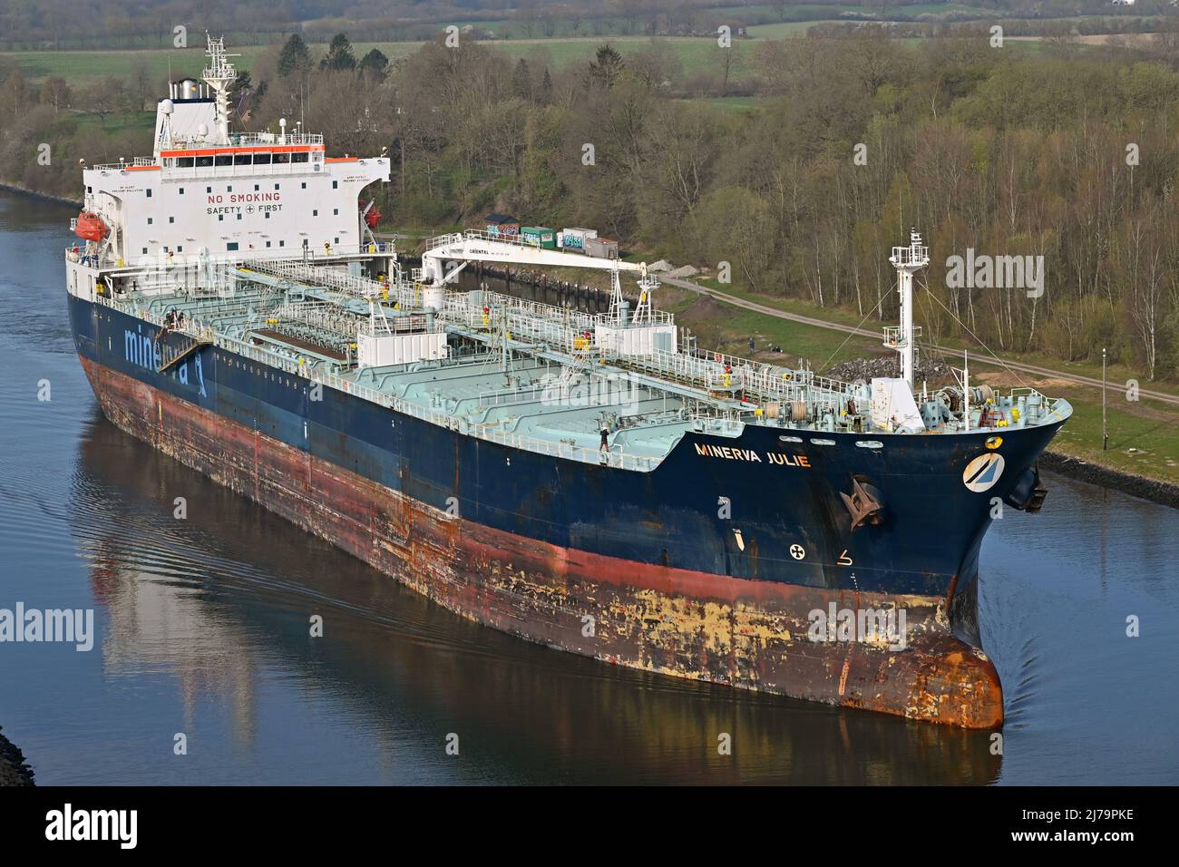 Chemical / Oil Products Tanker MINERVA JULIE Stock Photo - Alamy