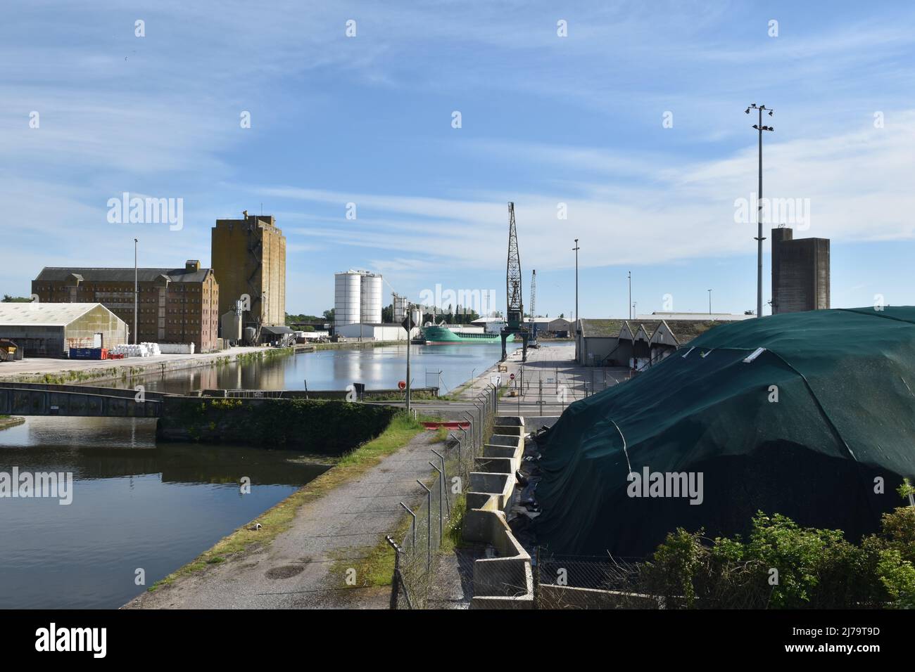 Sharpness Docks, Gloucestershire, England, UK Stock Photo - Alamy