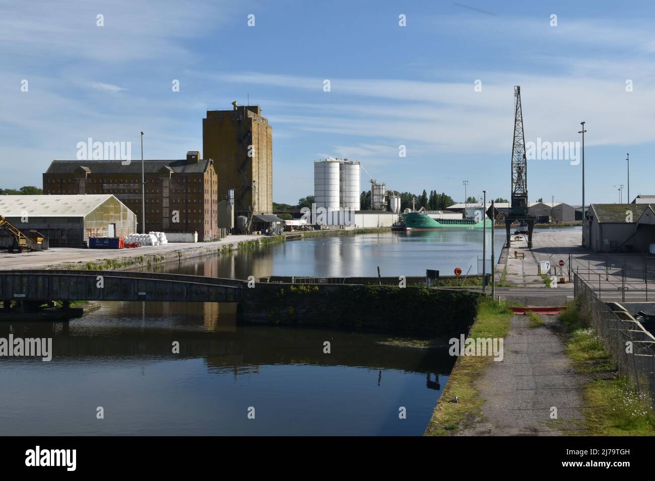 Sharpness Docks, Gloucestershire, England, UK Stock Photo - Alamy
