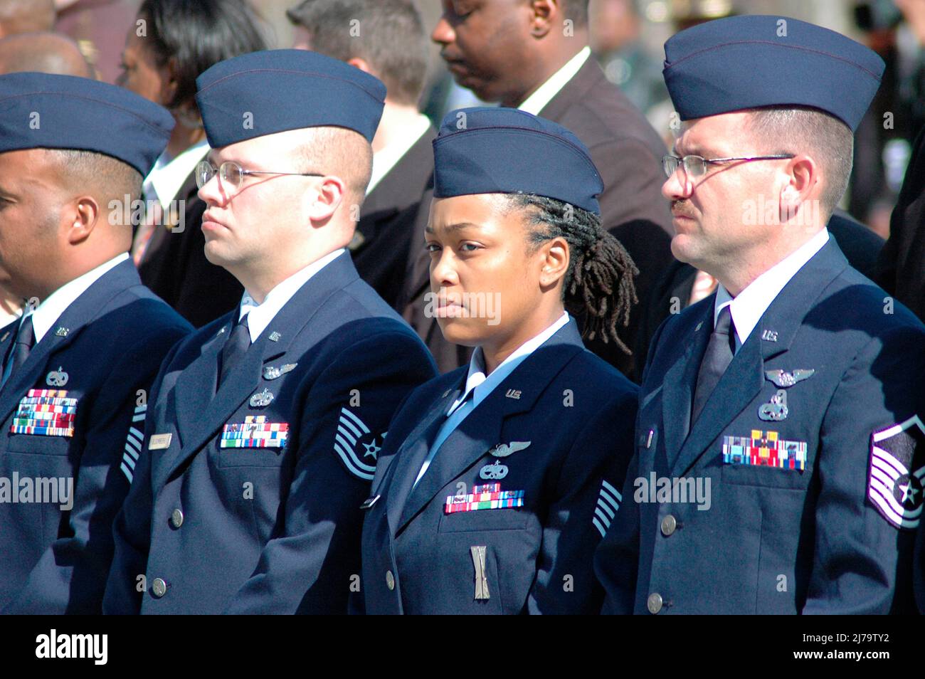 Female officers air force hi-res stock photography and images - Alamy