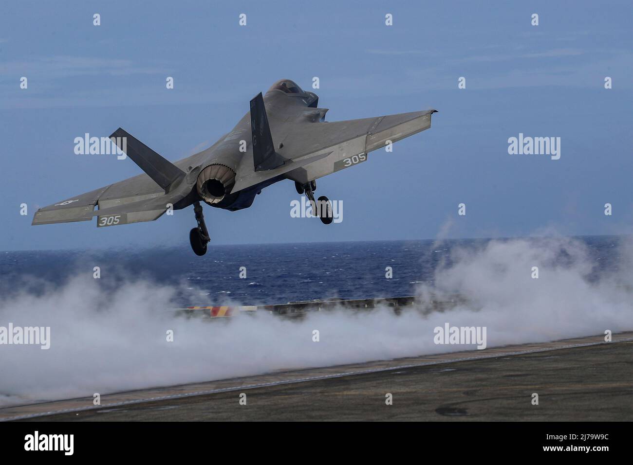 Philippine Sea, United States. 01 May, 2022. A U.S. Marine Corps F-35C ...