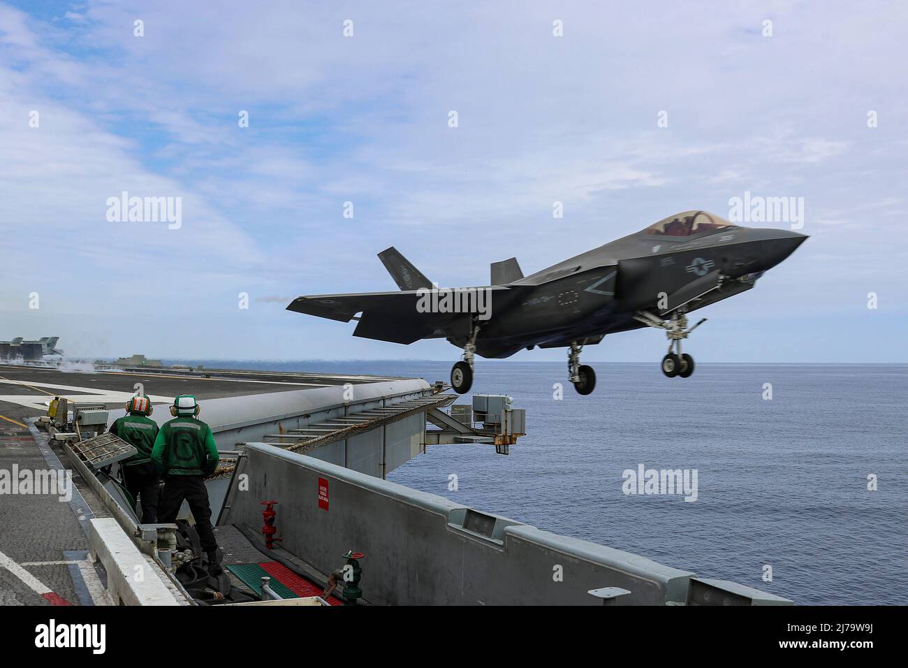 Philippine Sea, United States. 04 May, 2022. A U.S. Marine Corps F-35C ...