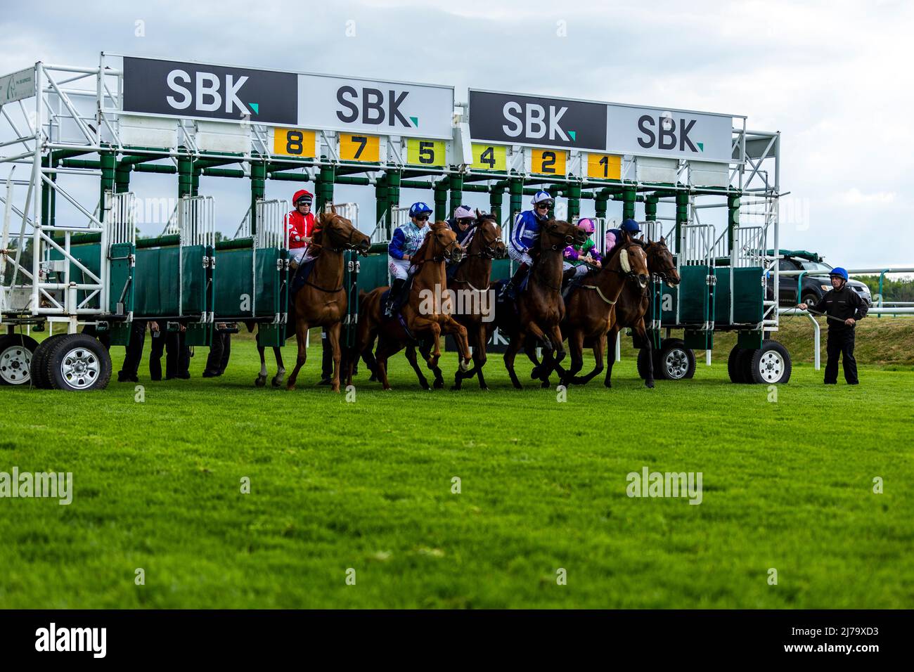 General view of the start of the At The Races App Form Study Handicap ...