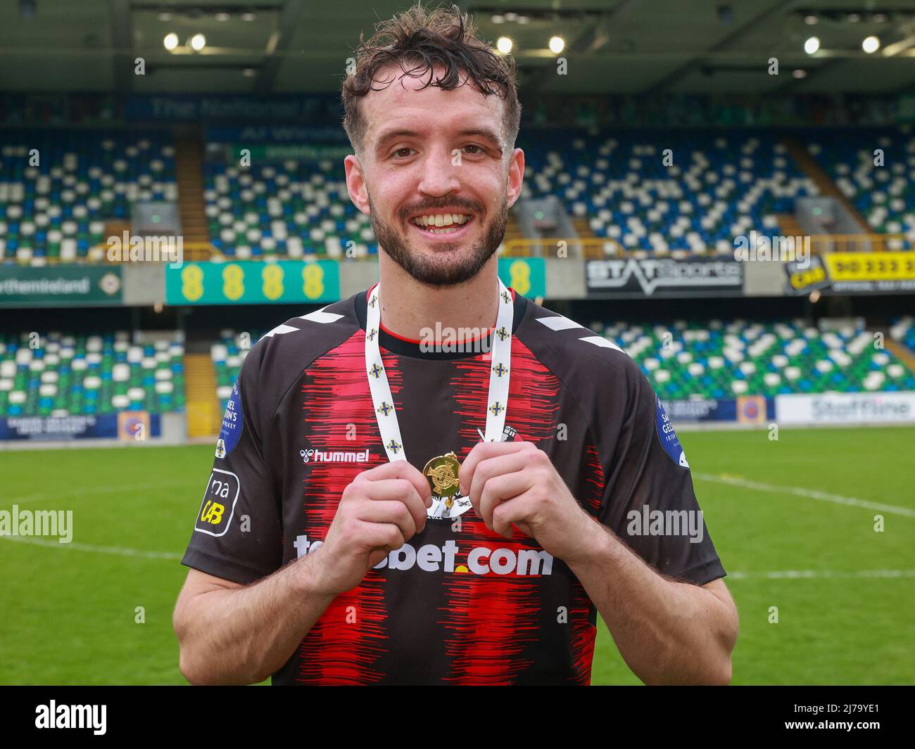 Crusaders irish cup final 2022 hi-res stock photography and images - Alamy
