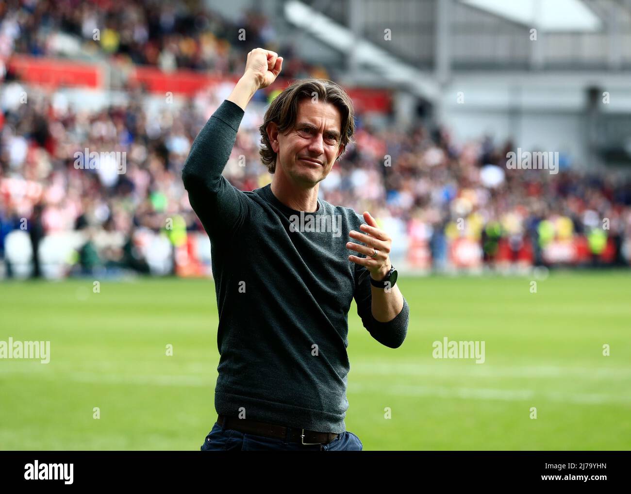 Brentford Community Stadium, London, UK. 7th May, 2022. Premier League ...