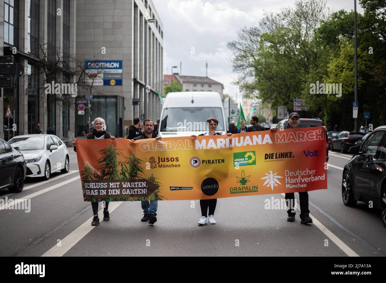 On May 7, 2022 up to 200 people gathered at the Global Marijuana March ...