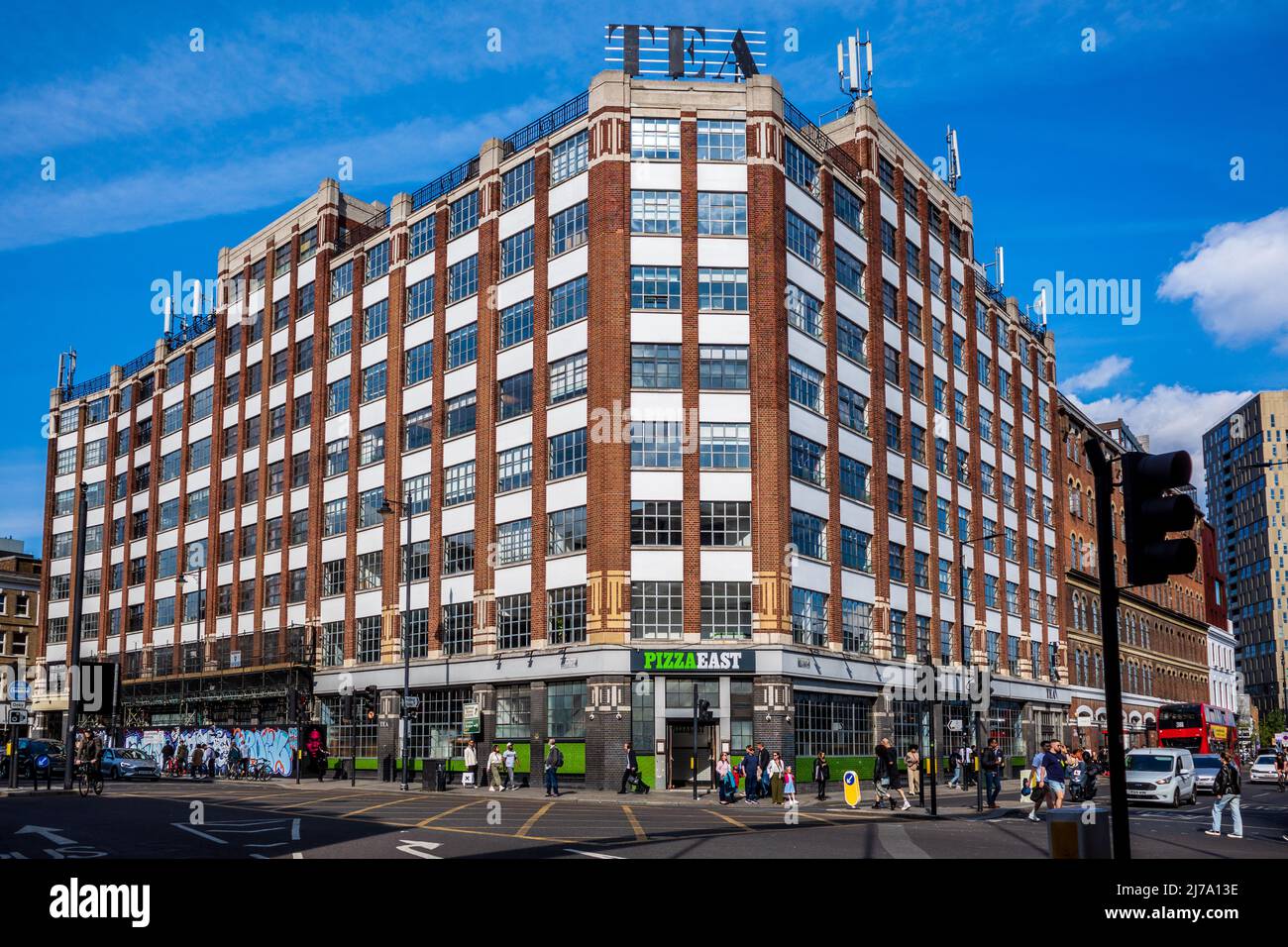 Shoreditch tea building london hi-res stock photography and images - Alamy