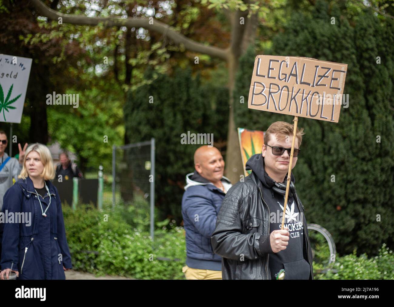 On May 7, 2022 up to 200 people gathered at the Global Marijuana March ...