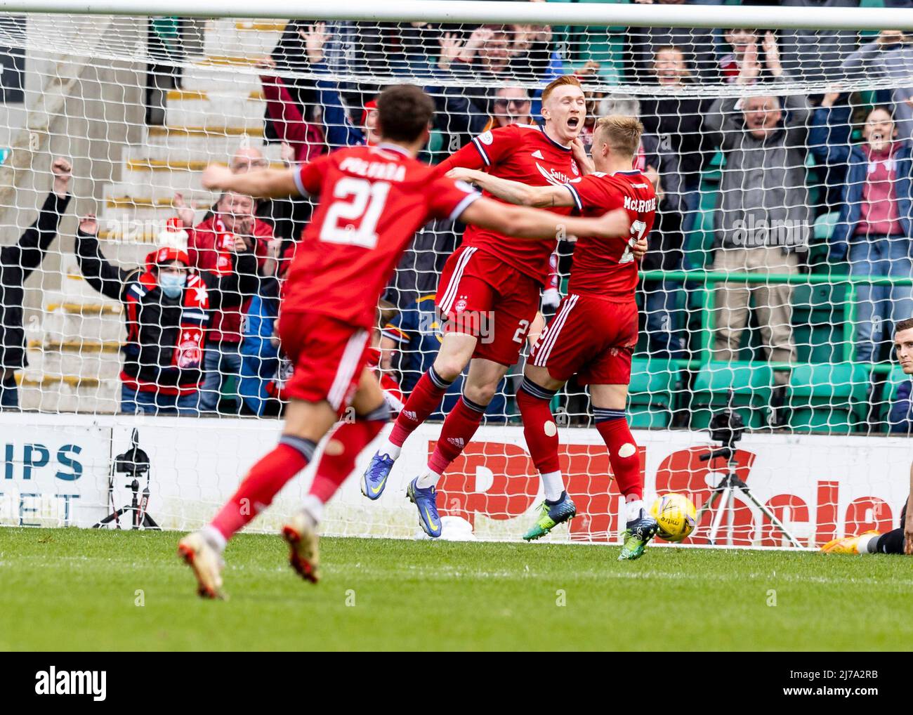 Easter Road, Leith. Edinburgh, UK. 7th May, 2022. David Bates of ...