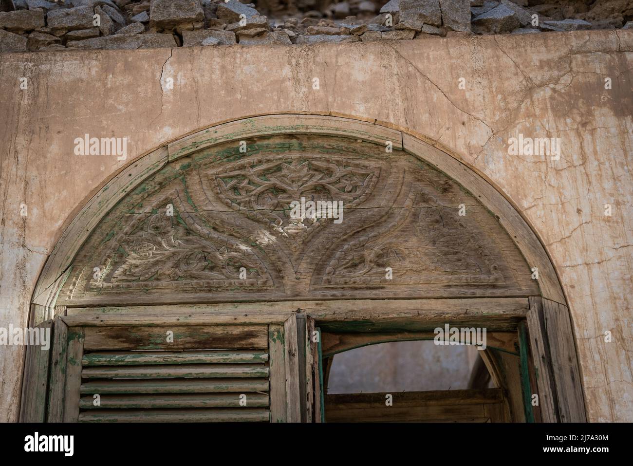 Abandoned Abdullah al-Suleiman palace, Mecca province, Taïf, Saudi ...