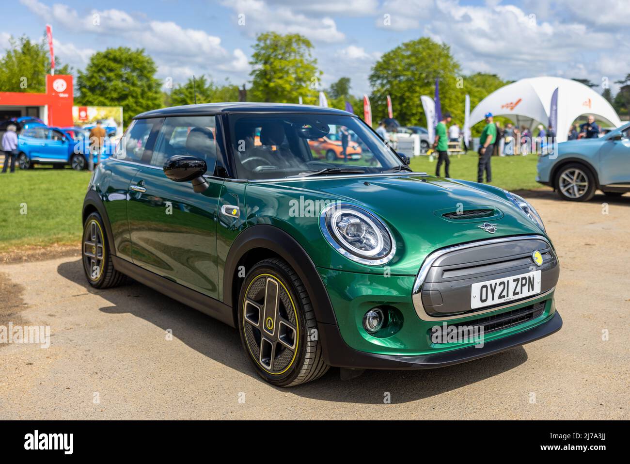Mini Cooper S Electric Level 2 on display at the EV Live event held at ...