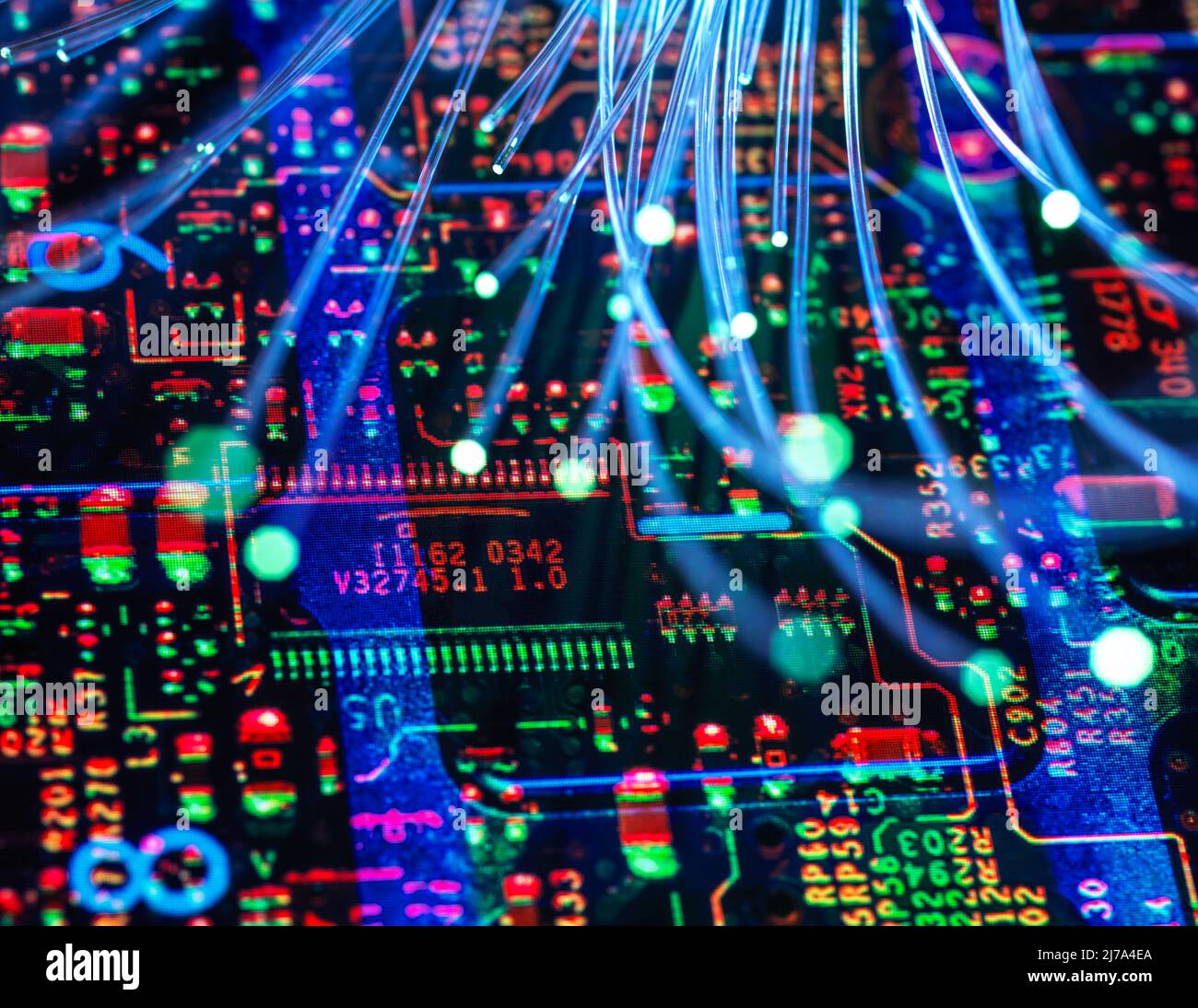 Data transfer, conceptual image Stock Photo - Alamy