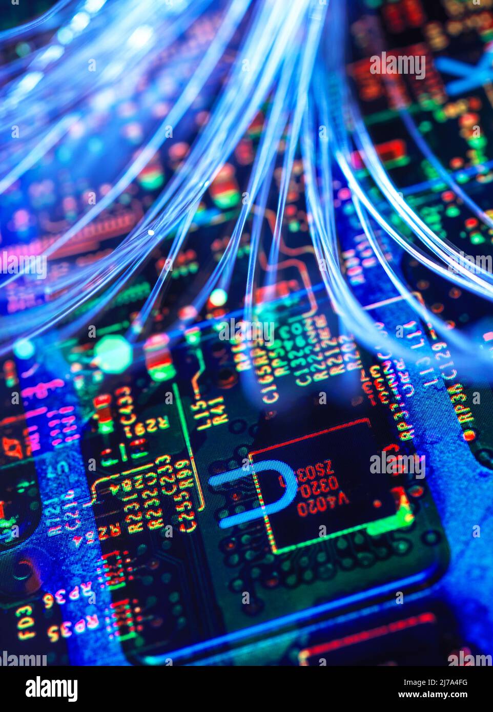 Data transfer, conceptual image Stock Photo - Alamy