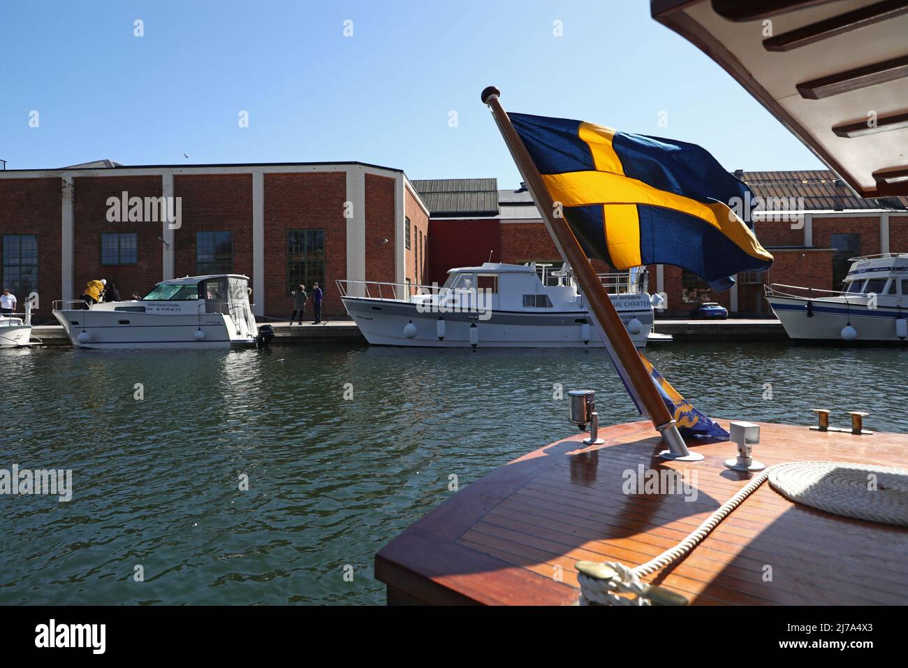 On Tuesday, the anniversary season was inaugurated on the Göta Canal in ...