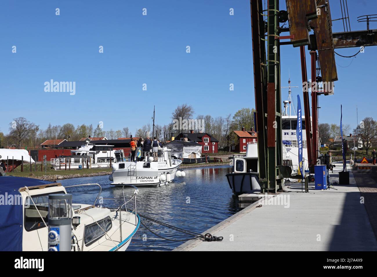 On Tuesday, the anniversary season was inaugurated on the Göta Canal in ...