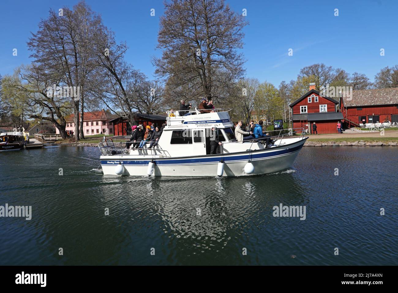 On Tuesday, the anniversary season was inaugurated on the Göta Canal in ...