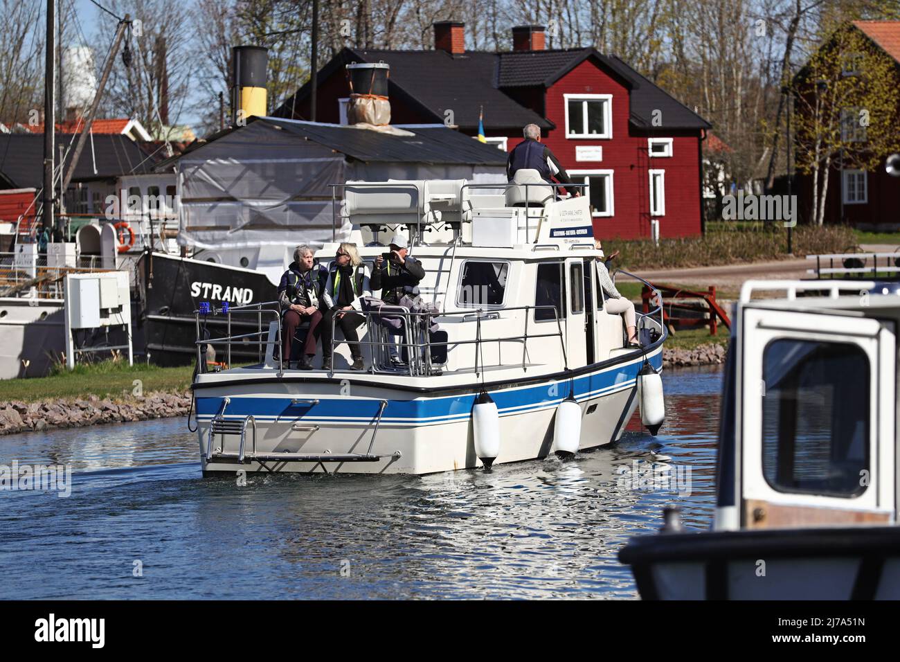 On Tuesday, the anniversary season was inaugurated on the Göta Canal in ...
