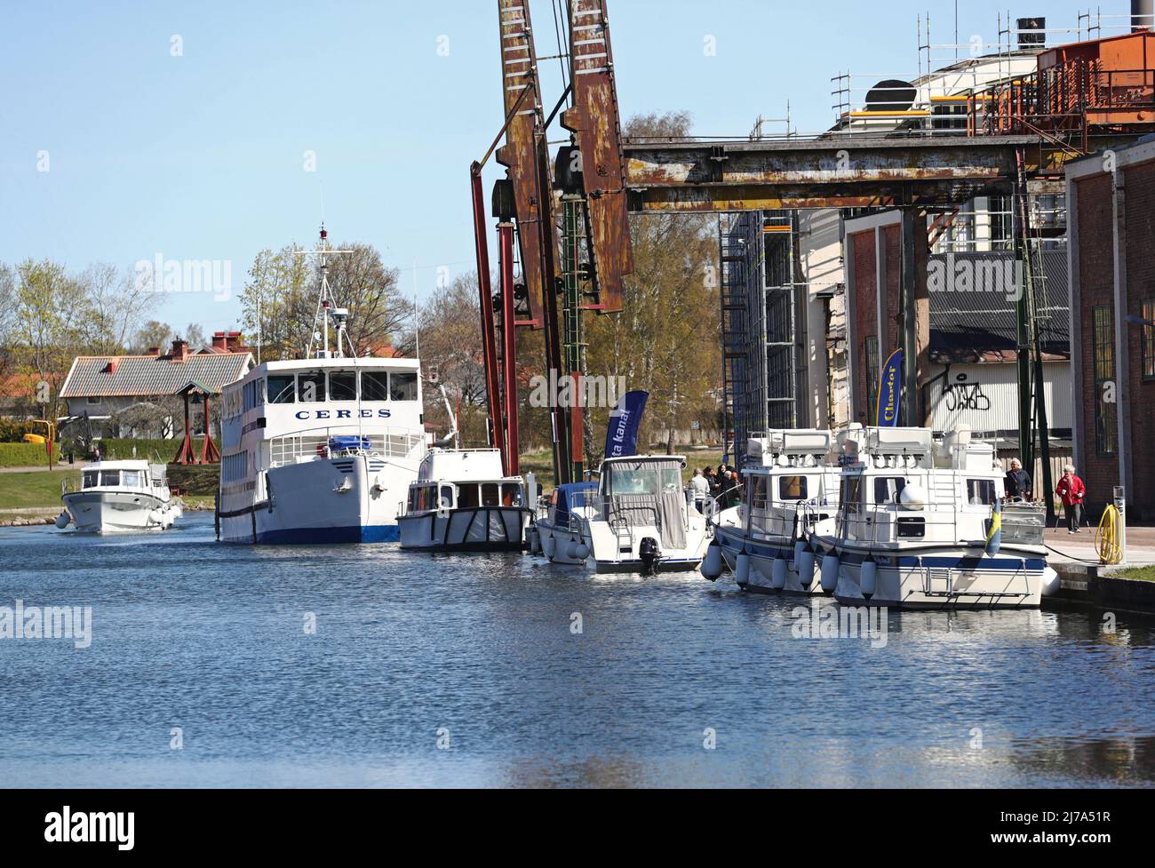 On Tuesday, the anniversary season was inaugurated on the Göta Canal in ...