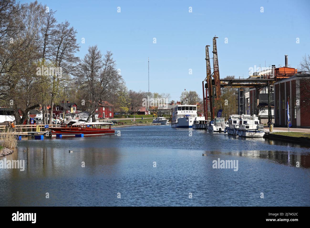 On Tuesday, the anniversary season was inaugurated on the Göta Canal in ...