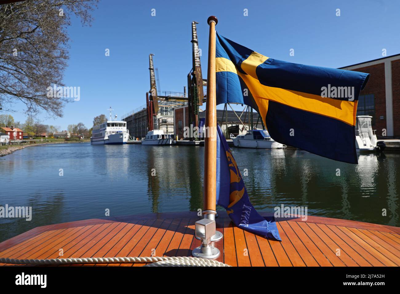 On Tuesday, the anniversary season was inaugurated on the Göta Canal in ...