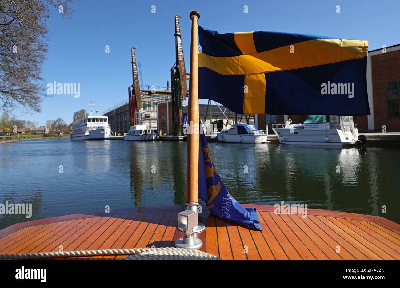 On Tuesday, the anniversary season was inaugurated on the Göta Canal in ...
