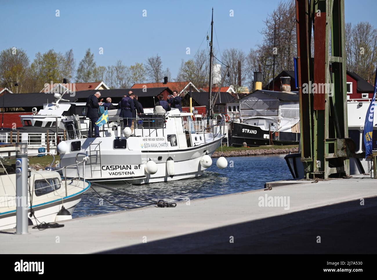 On Tuesday, the anniversary season was inaugurated on the Göta Canal in ...