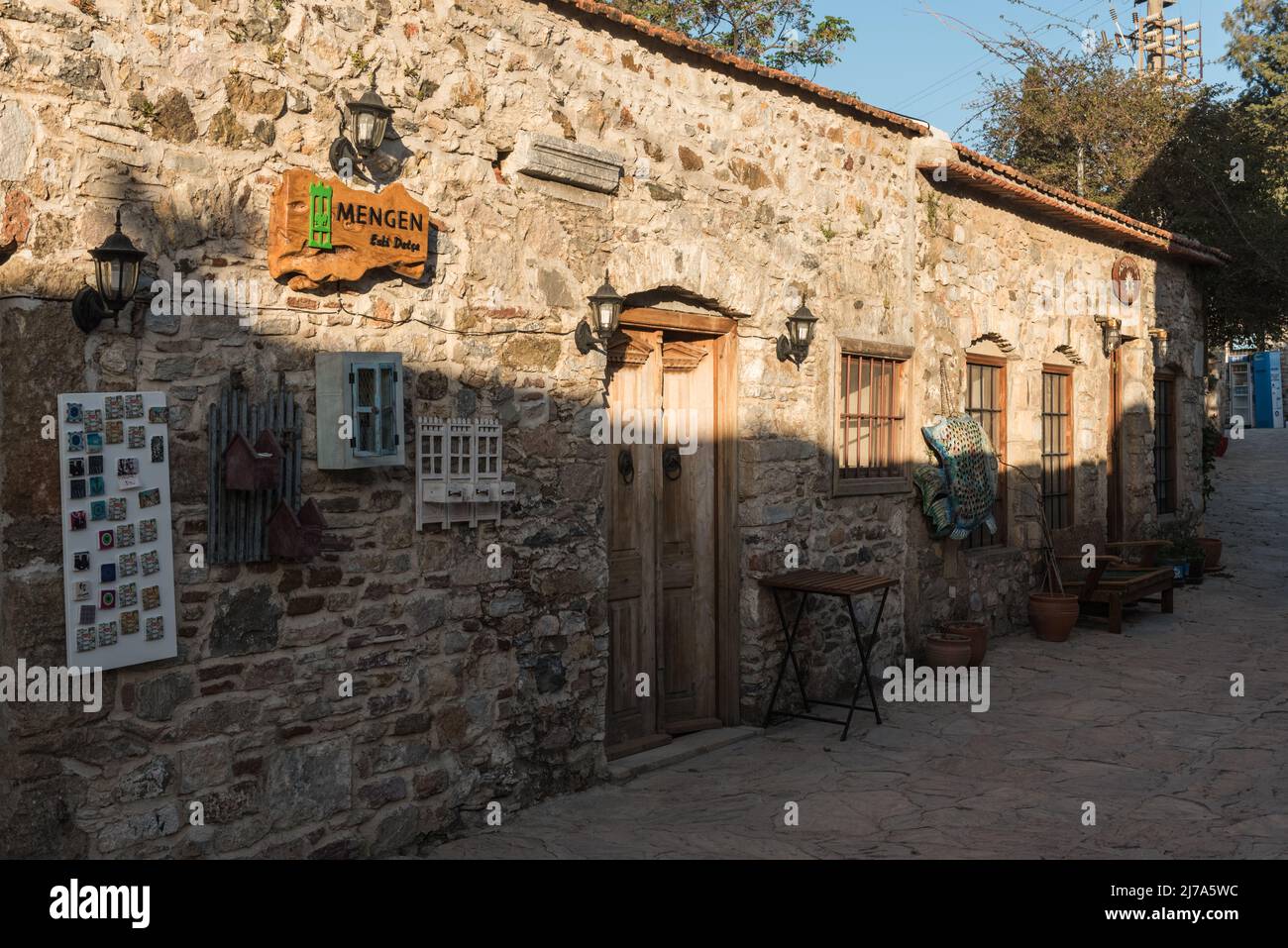 Building in Eski Datça, Turkey Stock Photo - Alamy