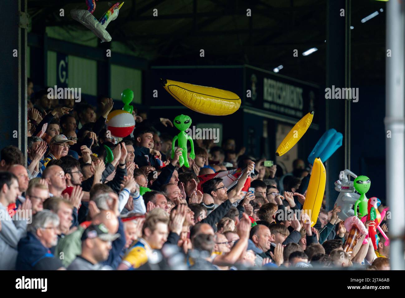 Football fans inflatables hi-res stock photography and images - Alamy