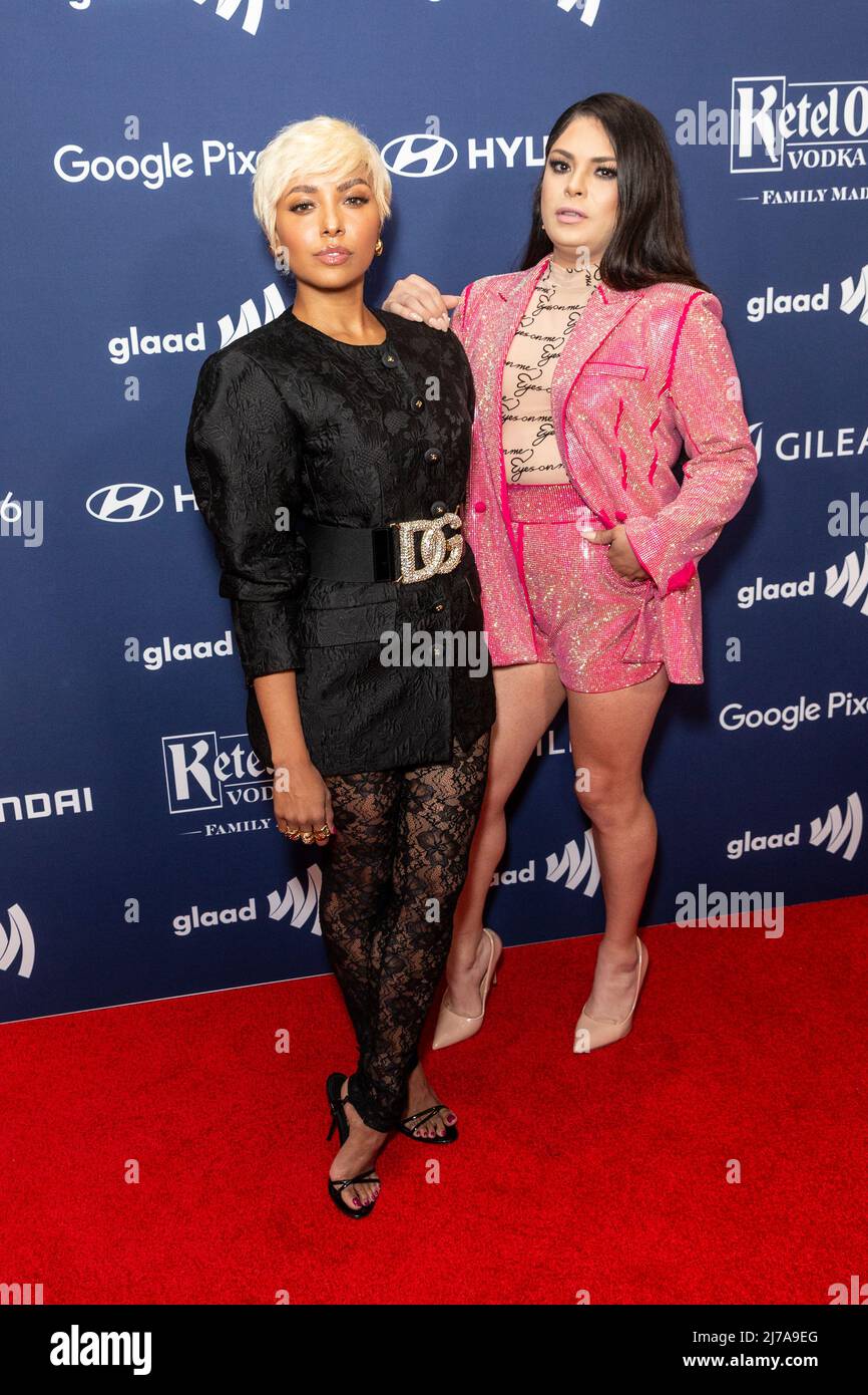 New York, NY - May 6, 2022: Kat Graham wearing dress by Dolce & Gabbana ...