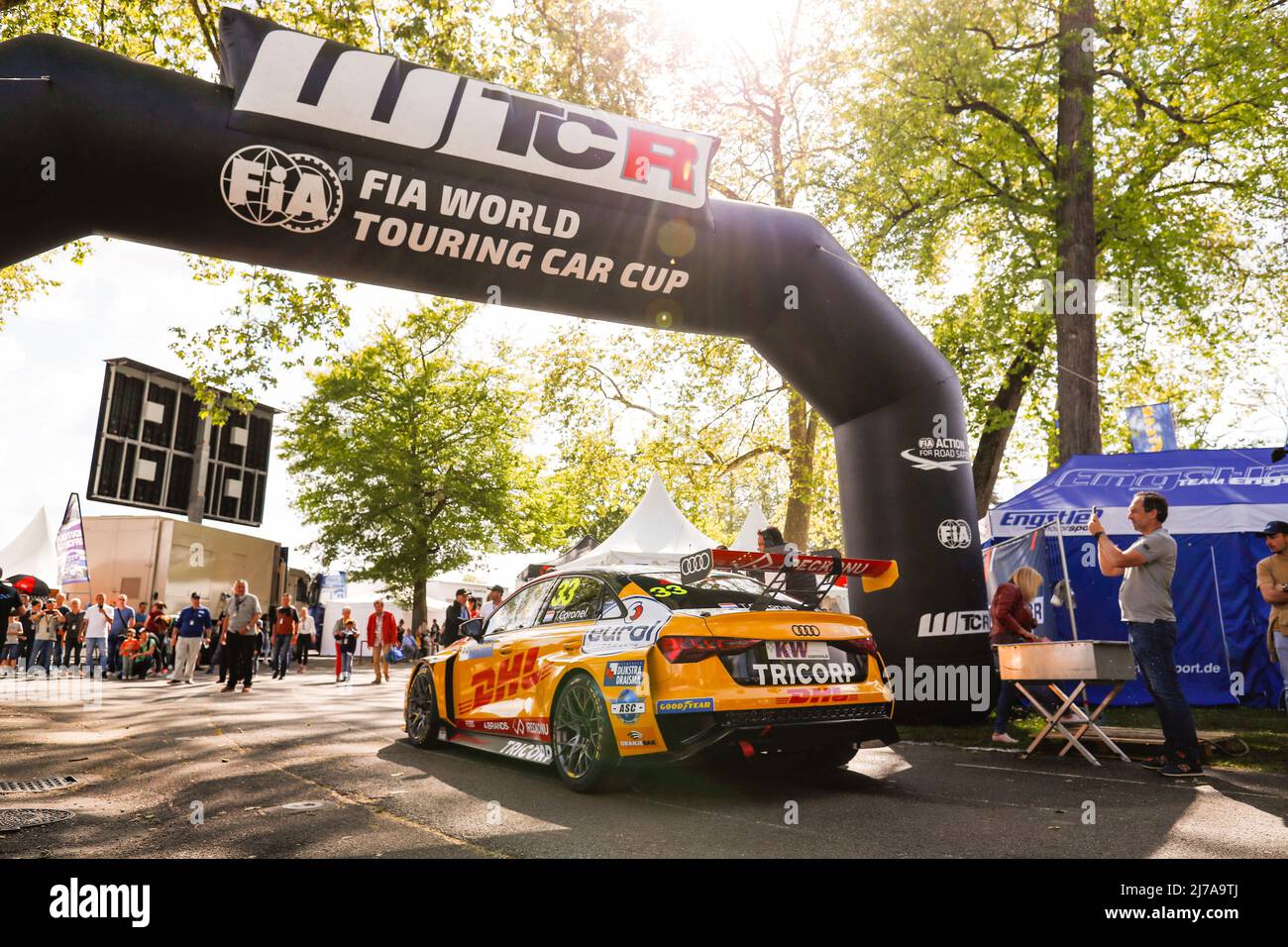 33 CORONEL Tom (NLD), Comtoyou DHL Team Audi Sport, Audi RS 3 LMS ...