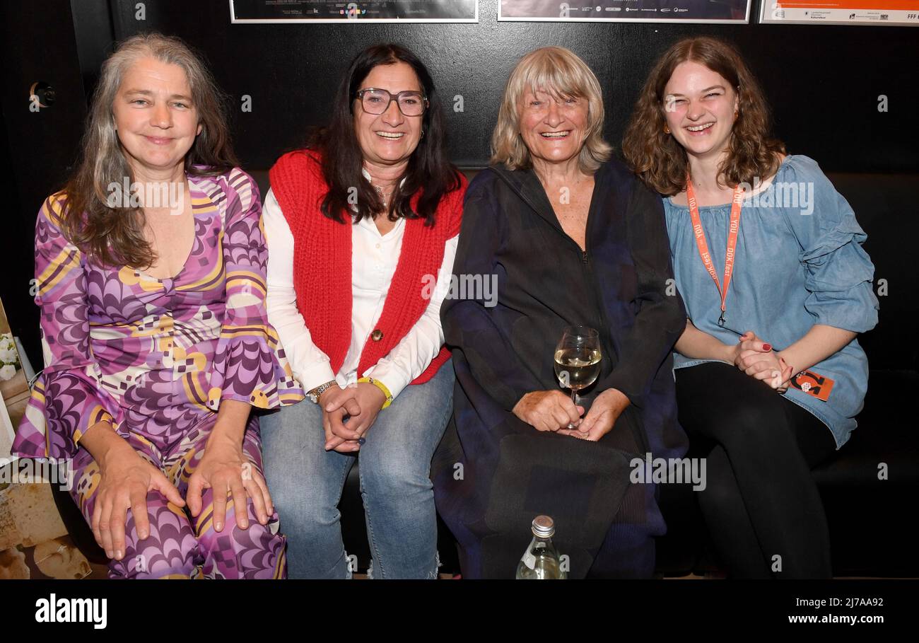 07 May 2022, Bavaria, Munich: Producer Eva-Maria Weerts, (l-r ...