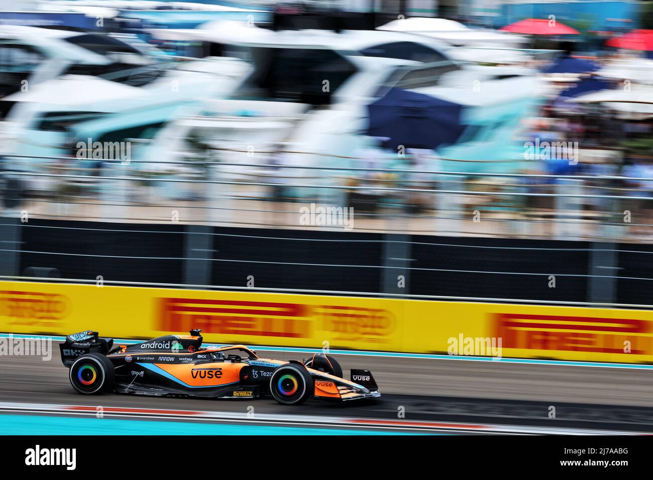 Daniel Ricciardo (AUS) McLaren MCL36. 07.05.2022. Formula 1 World ...