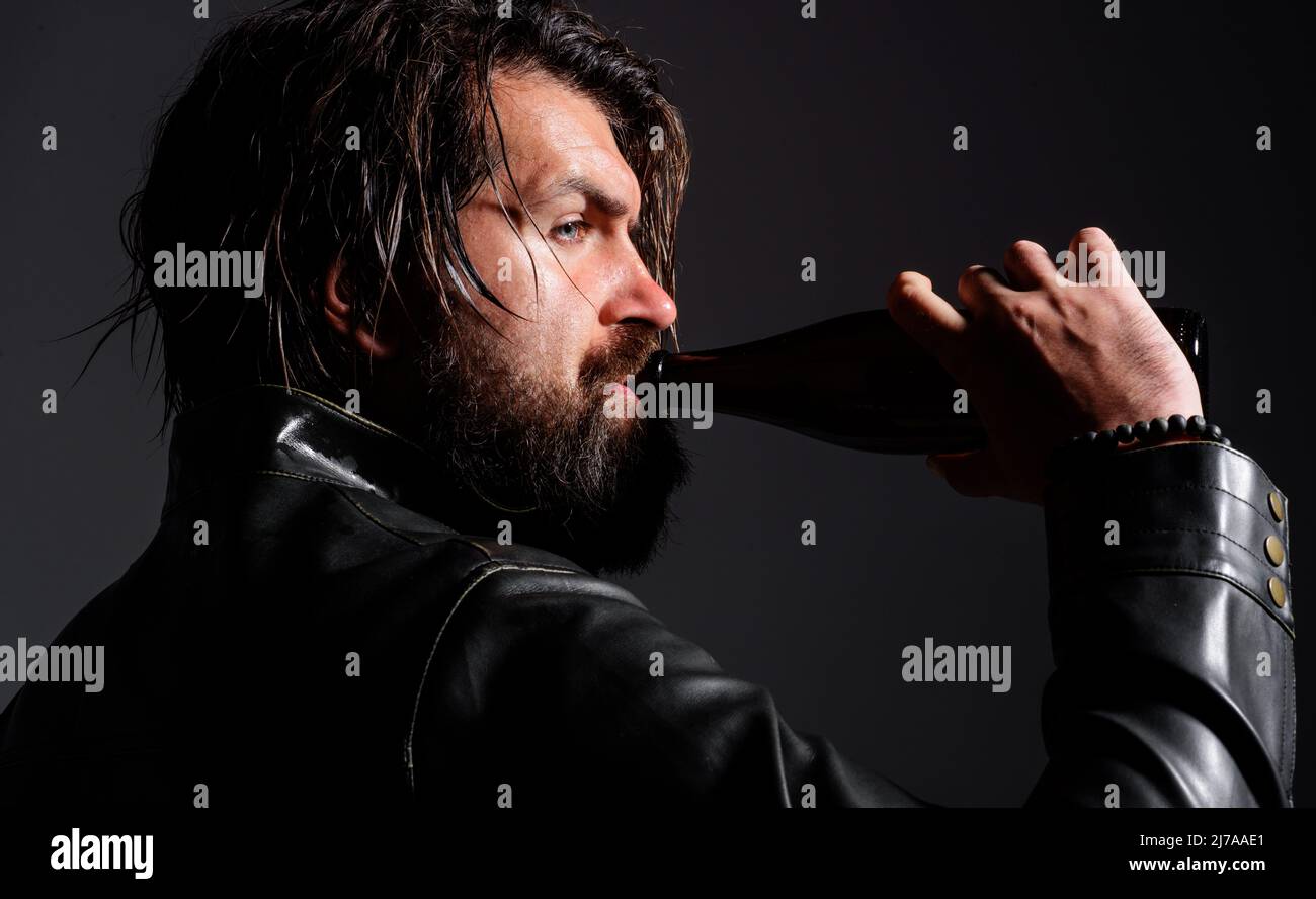 Leather Drinking Jack