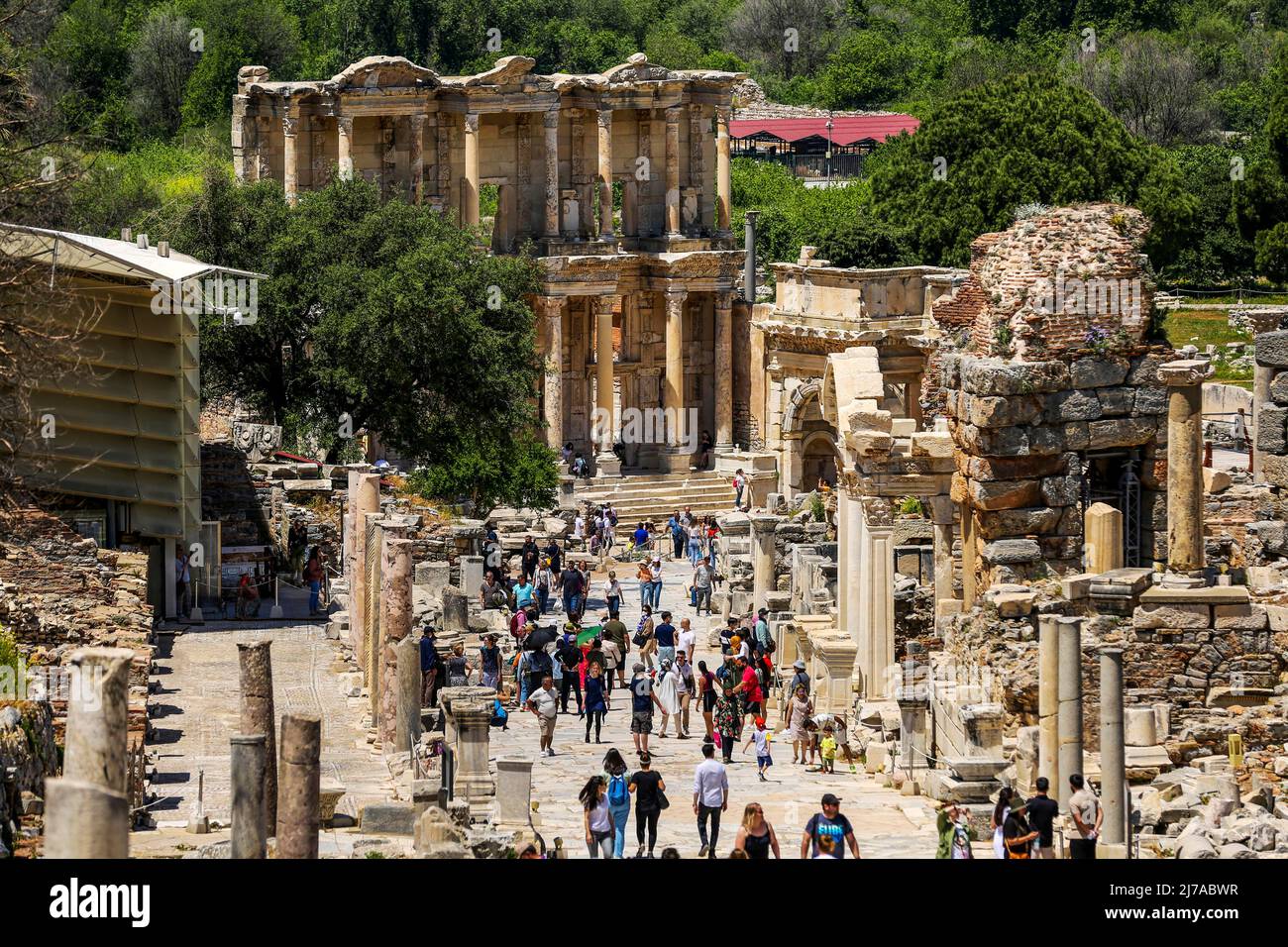 May 7, 2022, izmir, Istanbul, Turkey: Ephesus was an ancient port city ...