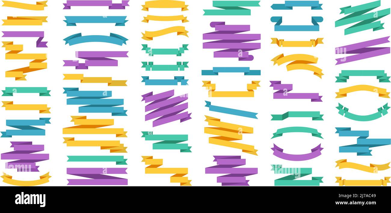 how to draw ribbon title