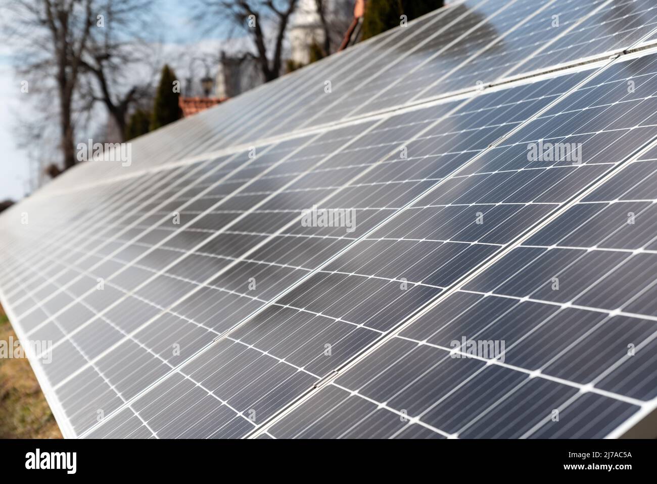 Photovoltaic panels, an alternative source of electricity to coal-fired ...