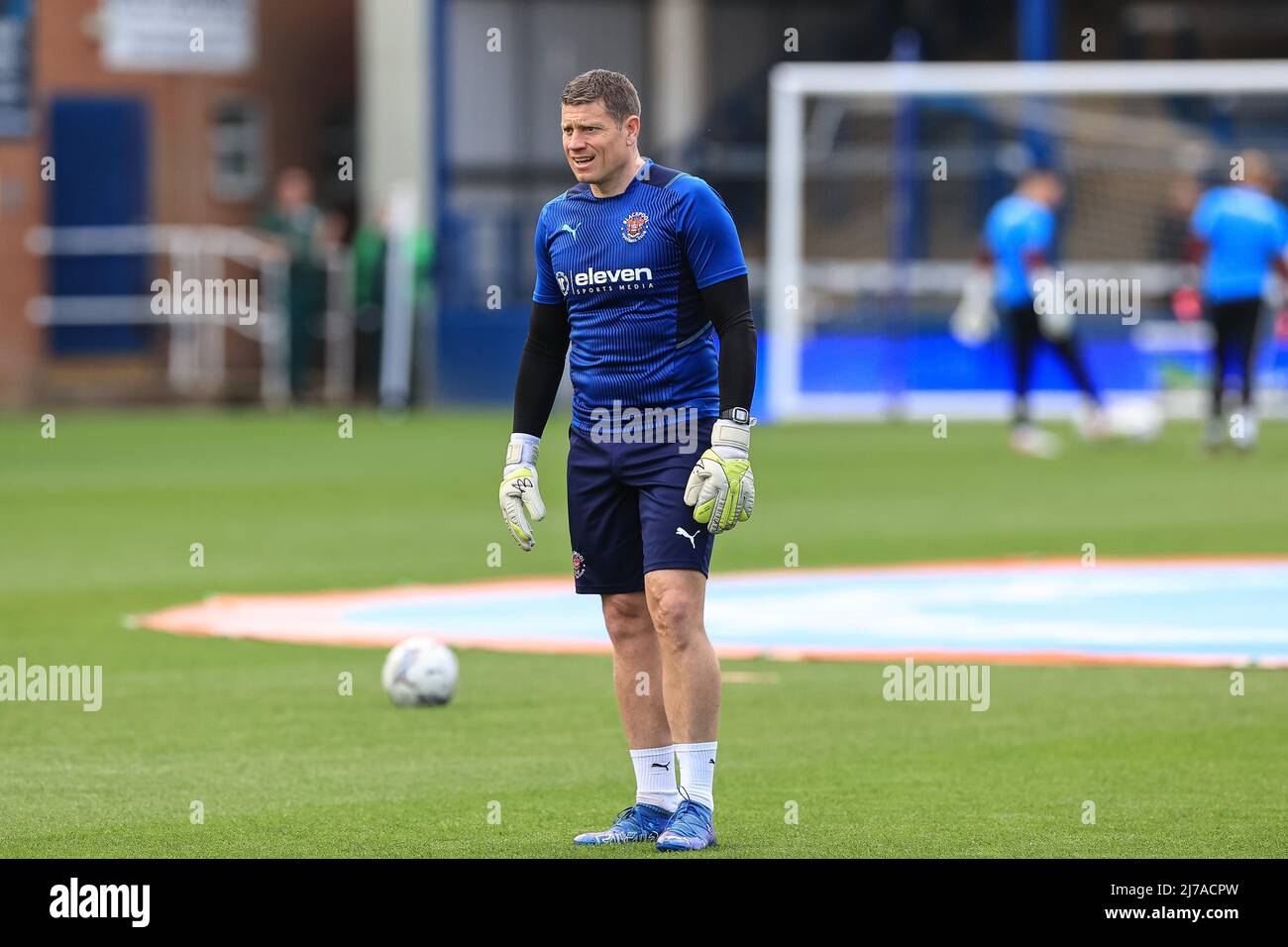 Steve Banks Goalkeeping Coach of Blackpool FC Stock Photo - Alamy