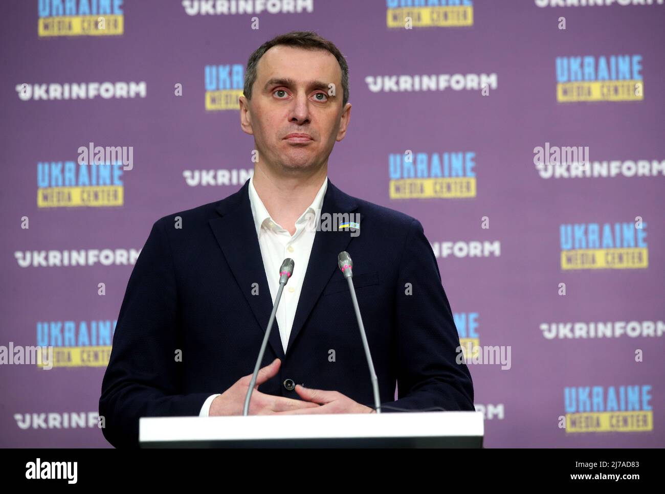 KYIV, UKRAINE - MAY 7, 2022 - Minister of Health of Ukraine Viktor ...