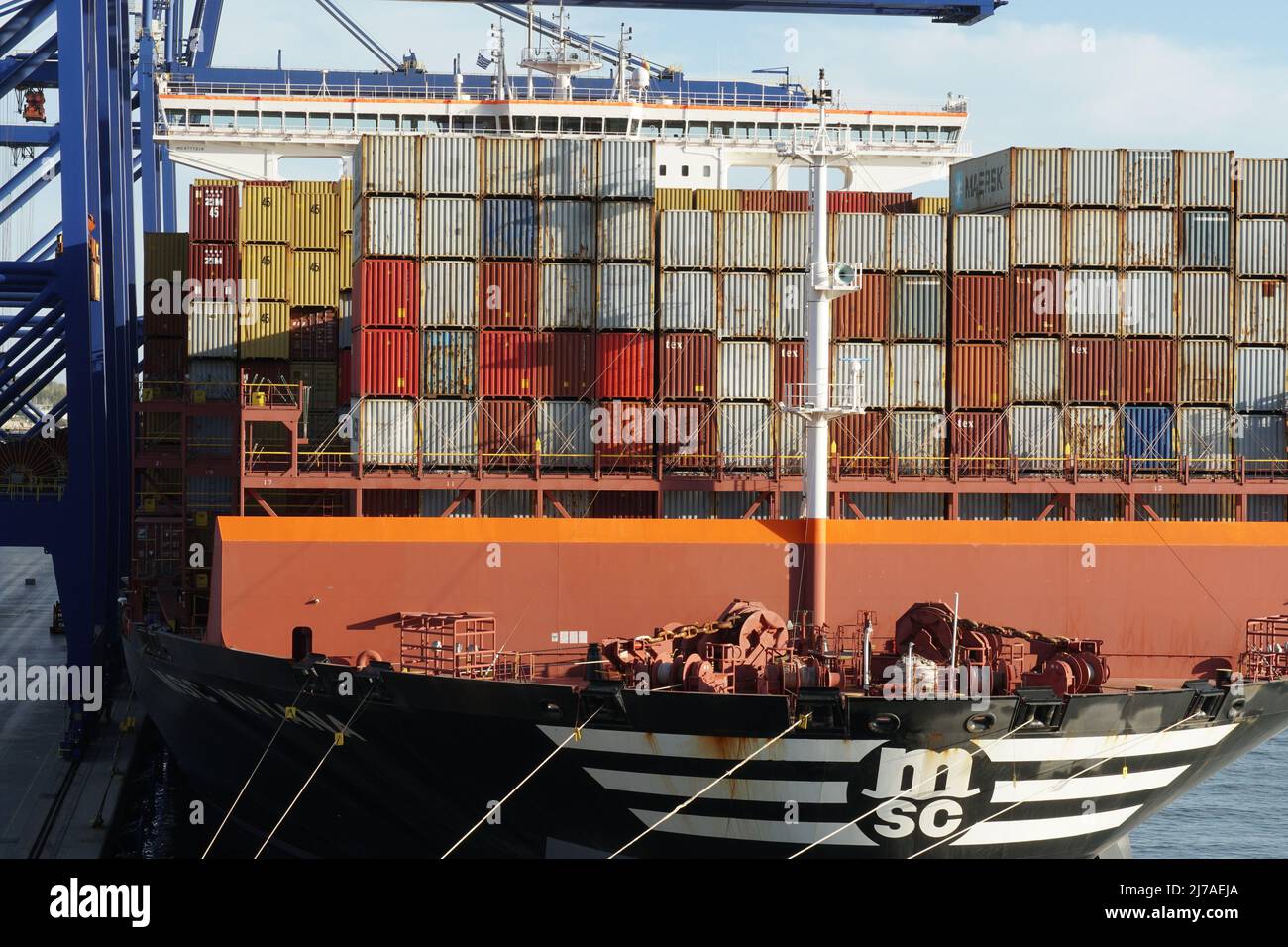 Msc logo hi-res stock photography and images - Alamy
