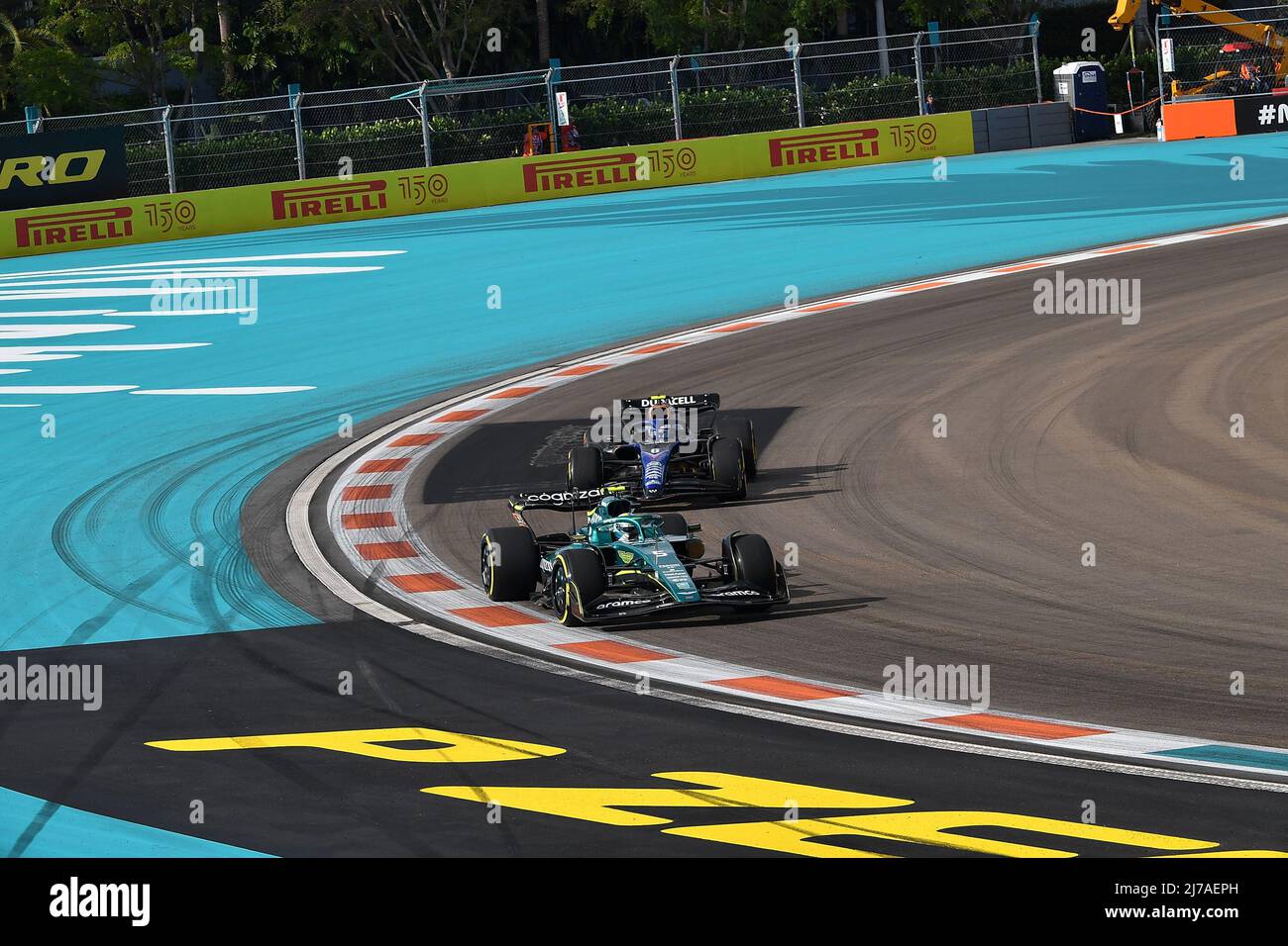 Nicholas latifi sebastian vettel hi-res stock photography and images ...