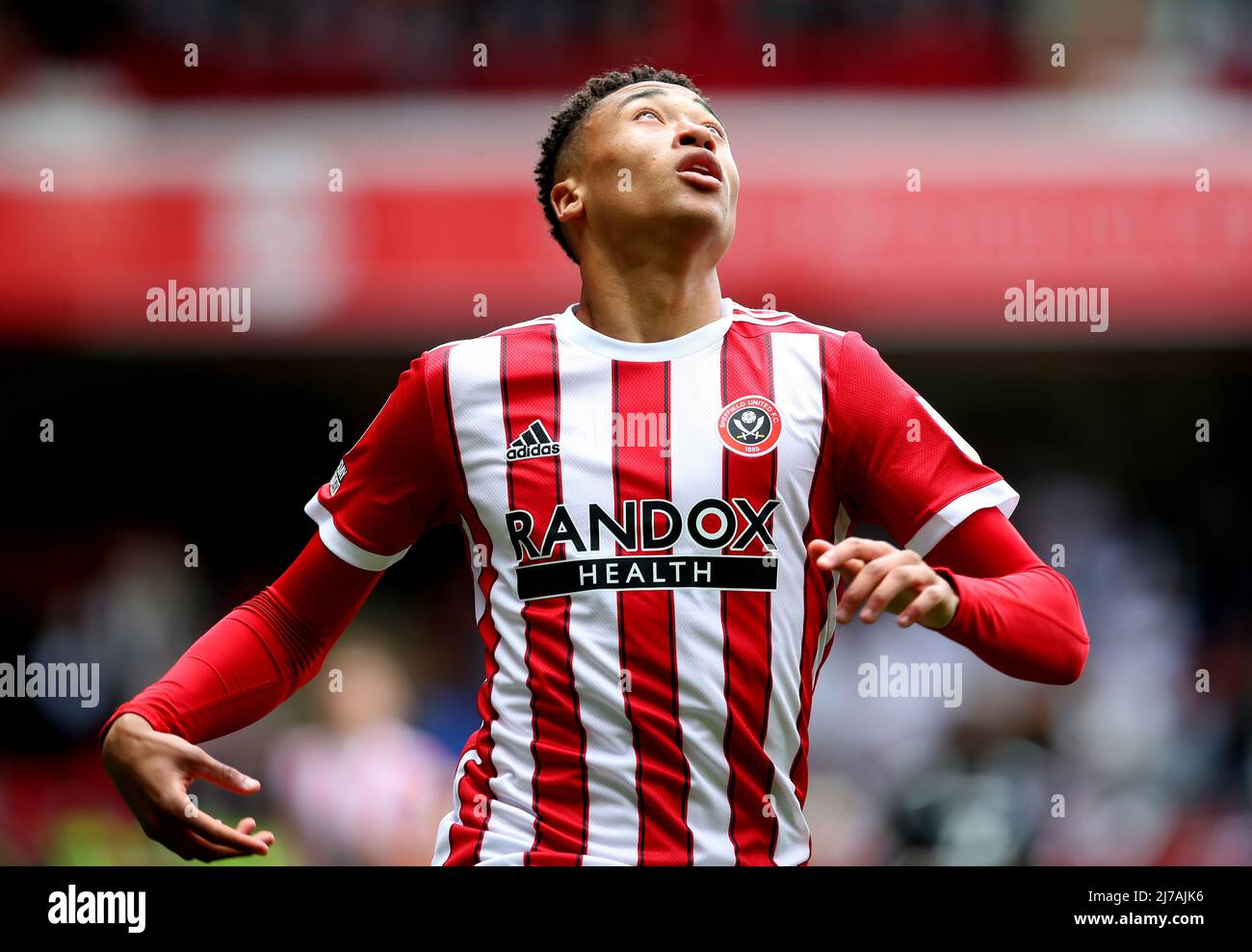 Sheffield, England, 7th May 2022. Daniel Jebbison of Sheffield Utd ...