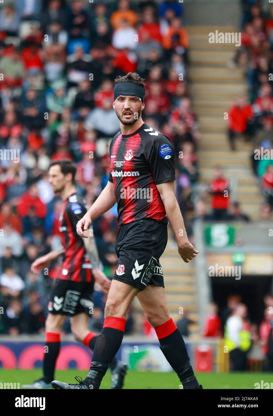 Crusaders irish cup final 2022 hi-res stock photography and images - Alamy