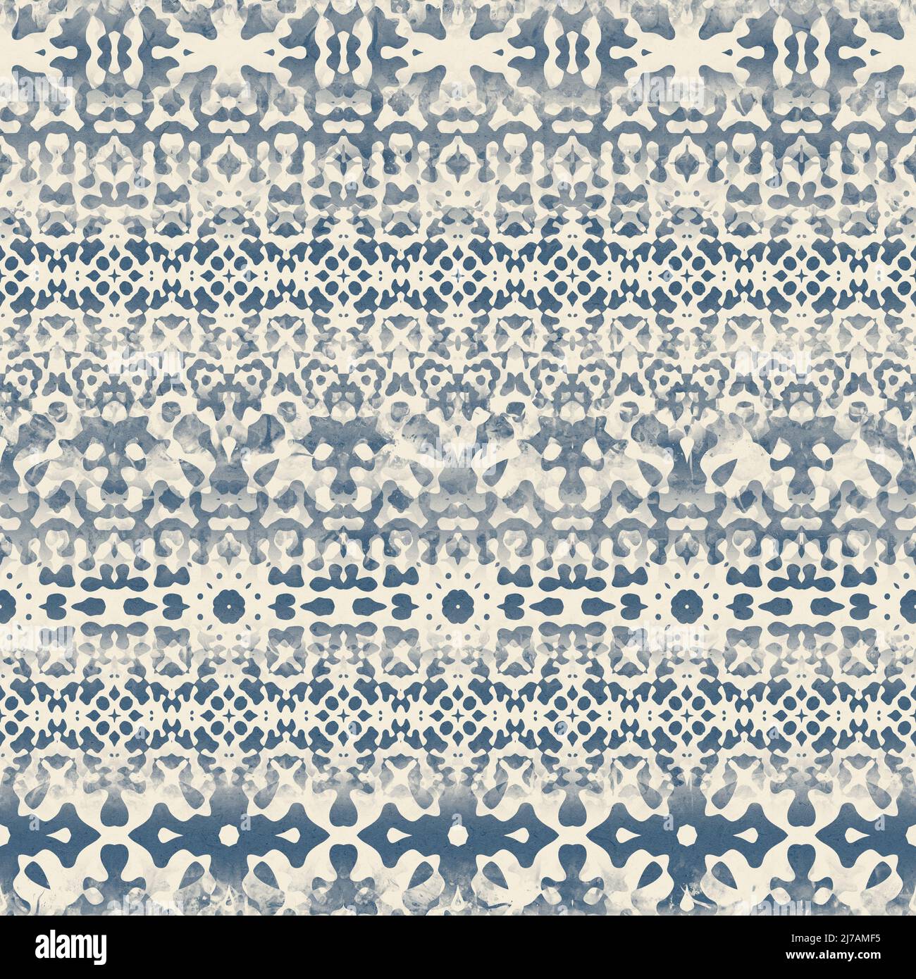 Seamless two toned distressed rug or textile surface pattern design for ...