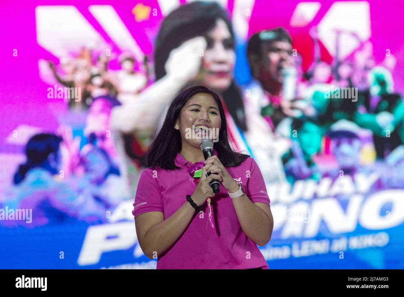 Jillian Robredo, daughter of Presidential aspirant and incumbent Vice ...