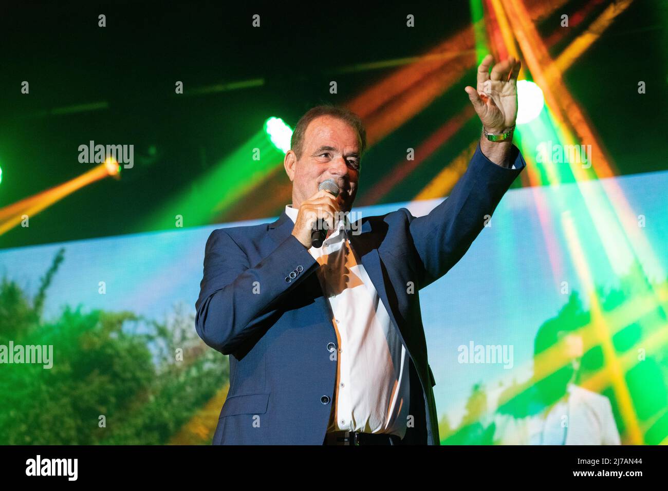 Hein Simons aka Heintje bei "Die große Schlager-Hitparade" in der ...