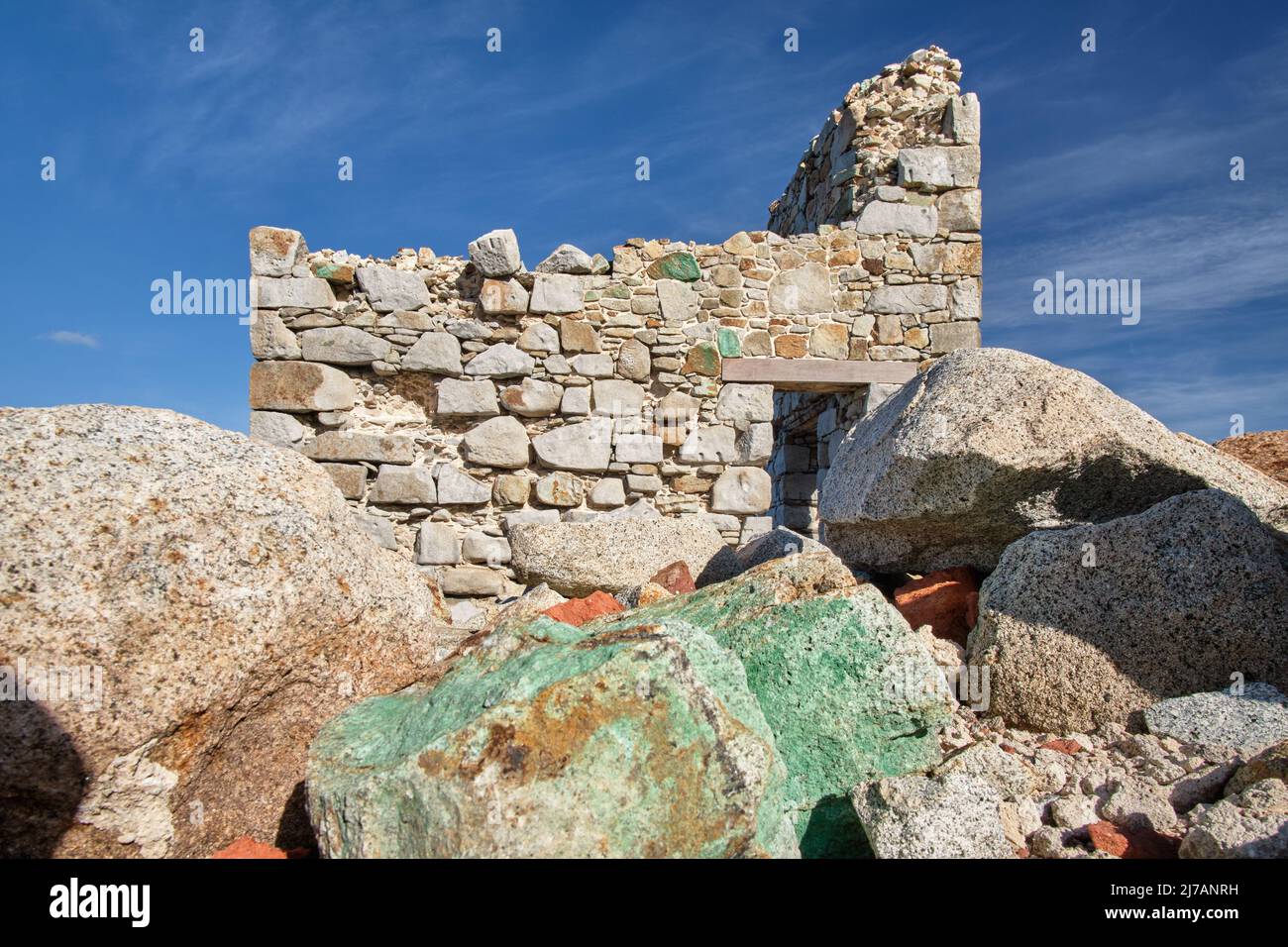 The copper mine was operated from 1837 to 1862 by Cornish miners. The ...