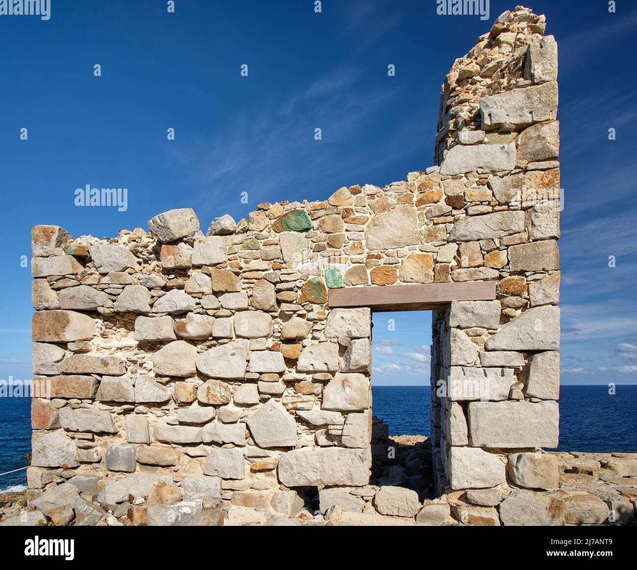 The copper mine was operated from 1837 to 1862 by Cornish miners. The ...