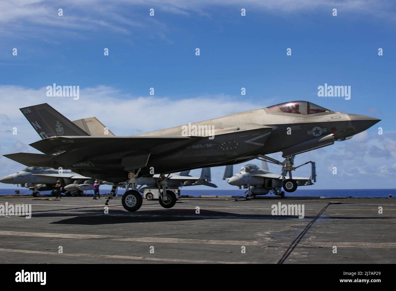 PHILIPPINE SEA (MAY 05, 2022) An F-35C Lightning II, assigned to the ...