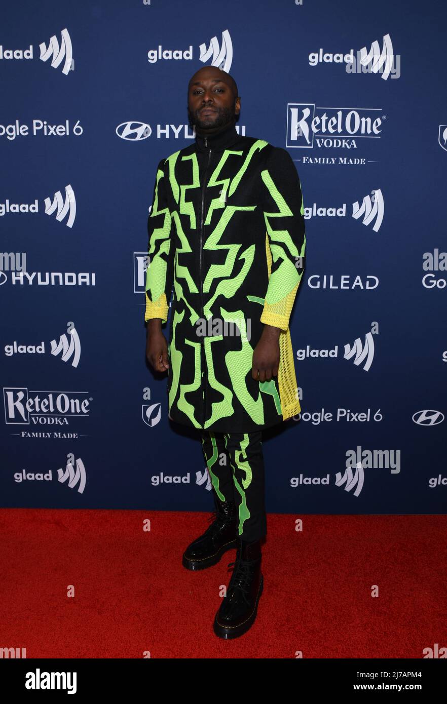 Douglas Lyons attends 33rd Annual GLAAD Media Awards at New York Hilton ...